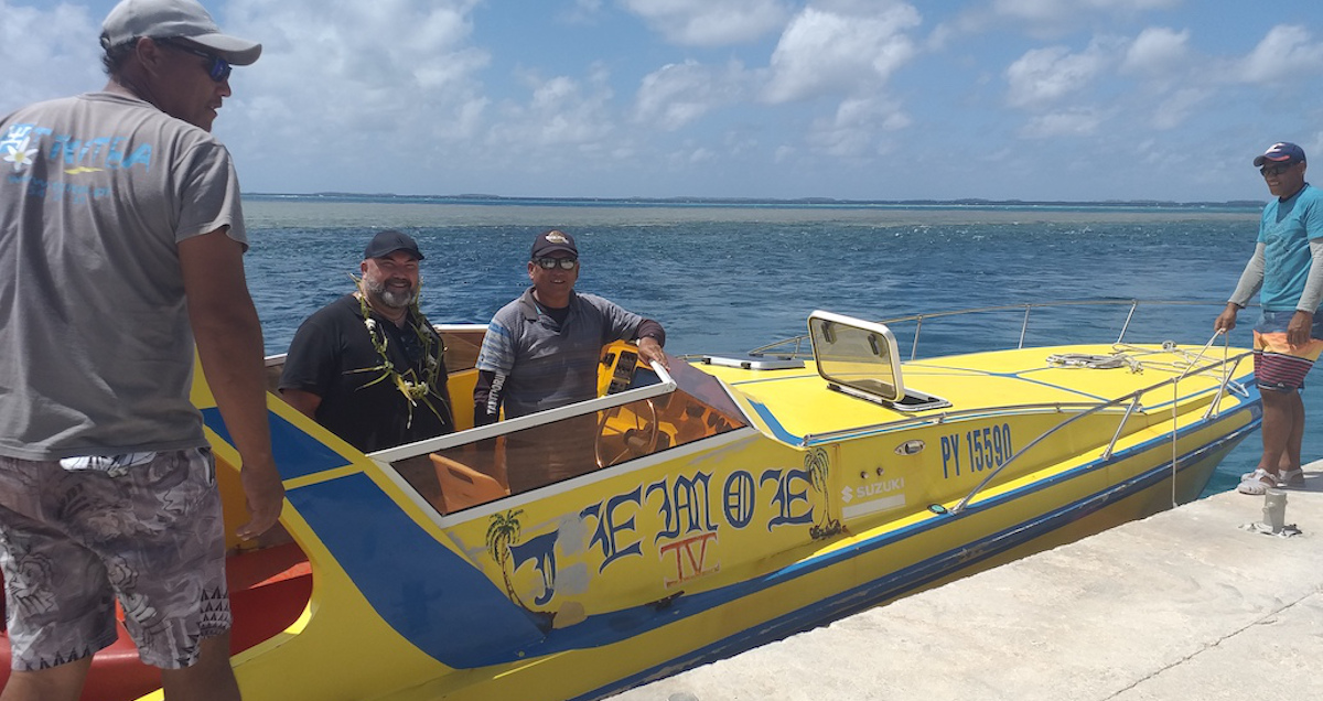 Mission d’inspection sur Makemo, Taenga, Raroia et Takume